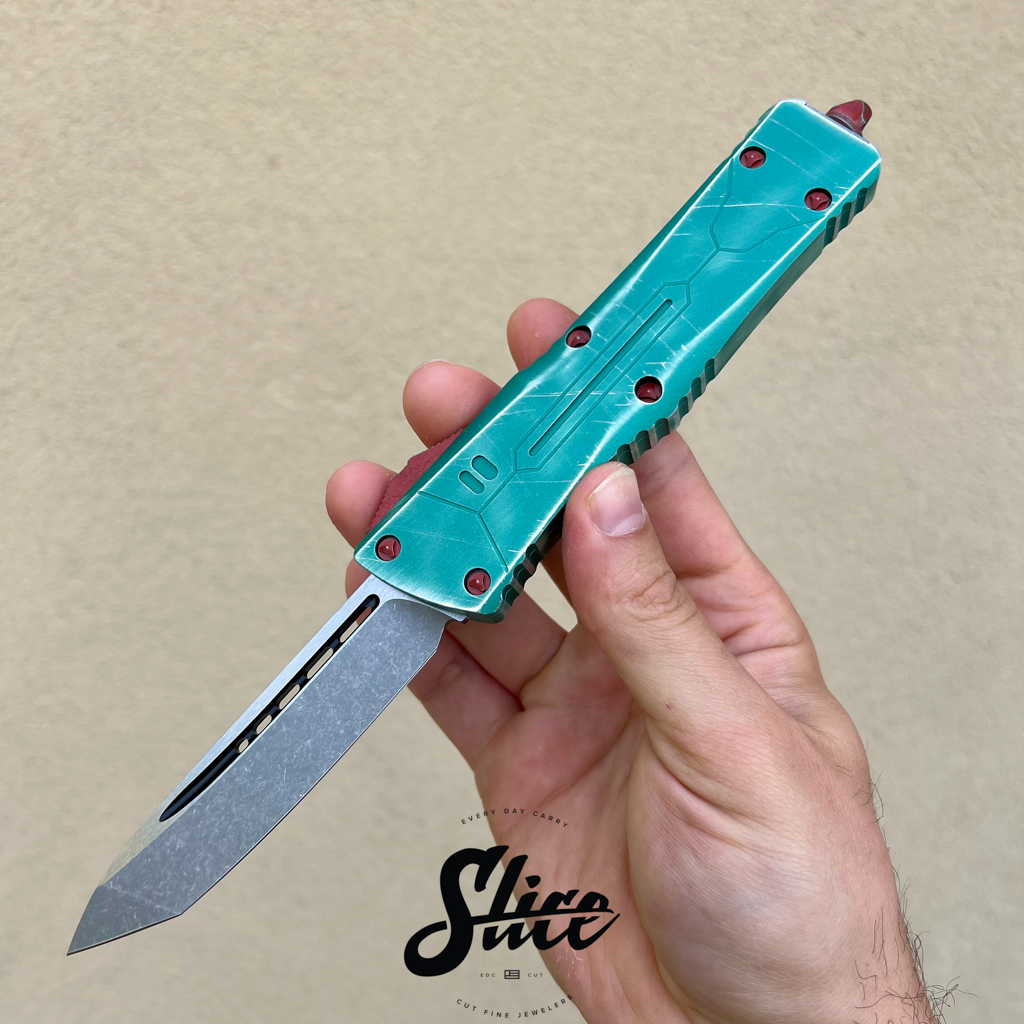 Microtech Combat Troodon T/E Bounty Hunter Apocalyptic Standard – SliceFK