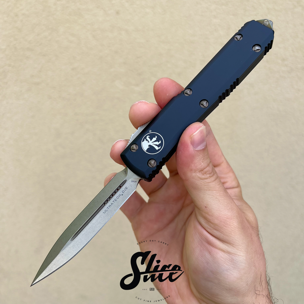 Microtech Ultratech D/E Automatic Bronzed Standard – SliceFK