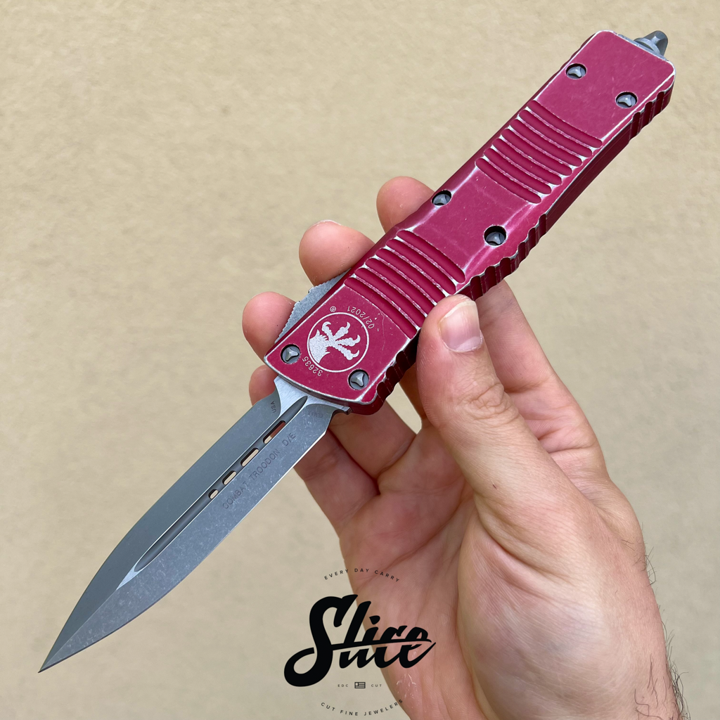Microtech Combat Troodon D/E Apocalyptic Standard – SliceFK