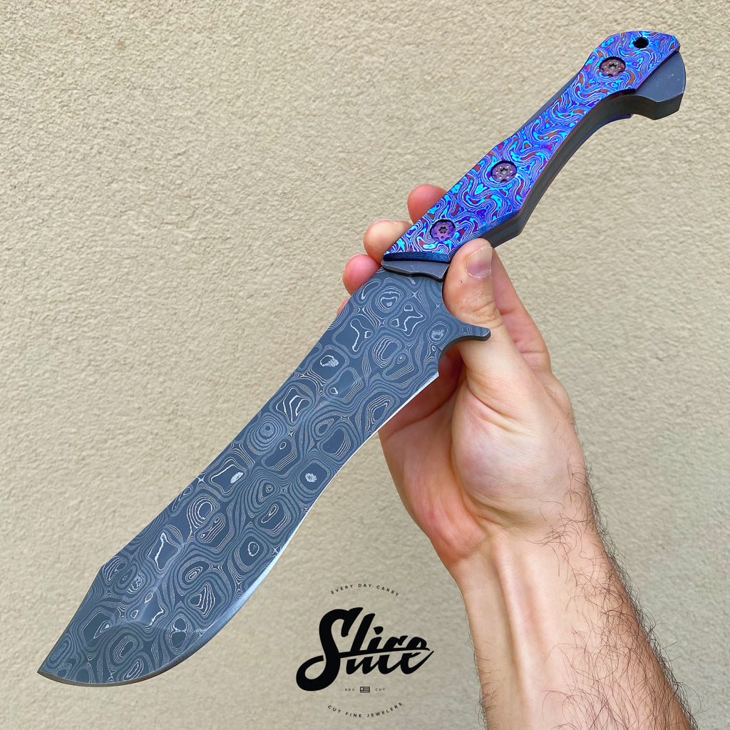 CMF Metalworks one off full dress fixed blade. – SliceFK